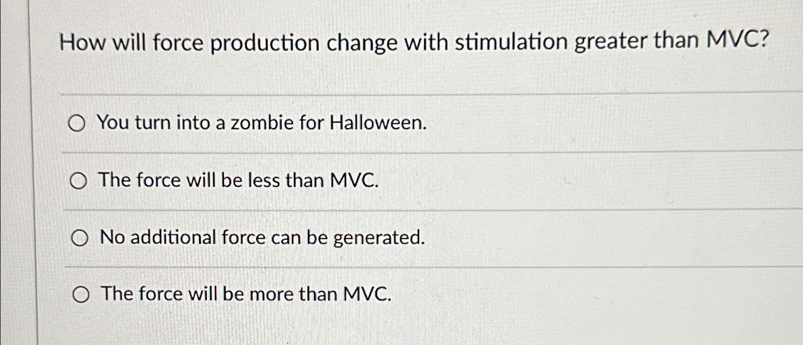 Solved How will force production change with stimulation | Chegg.com