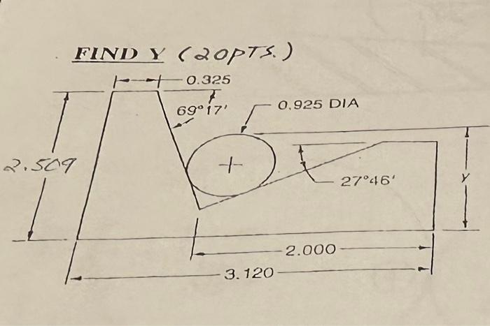Solved FIND Y (2opTS.) | Chegg.com