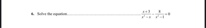 Solved …x2−xx+3−x2−18=0 | Chegg.com