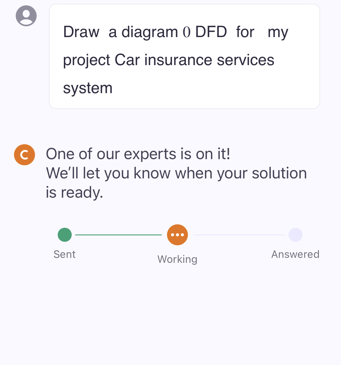 Solved Draw a diagram 0 ﻿DFD for my project Car insurance | Chegg.com