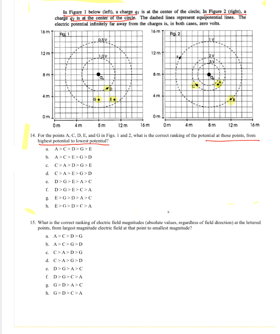 Solved In Figure 1 ﻿below (left), ﻿a charge q1 ﻿is at the | Chegg.com