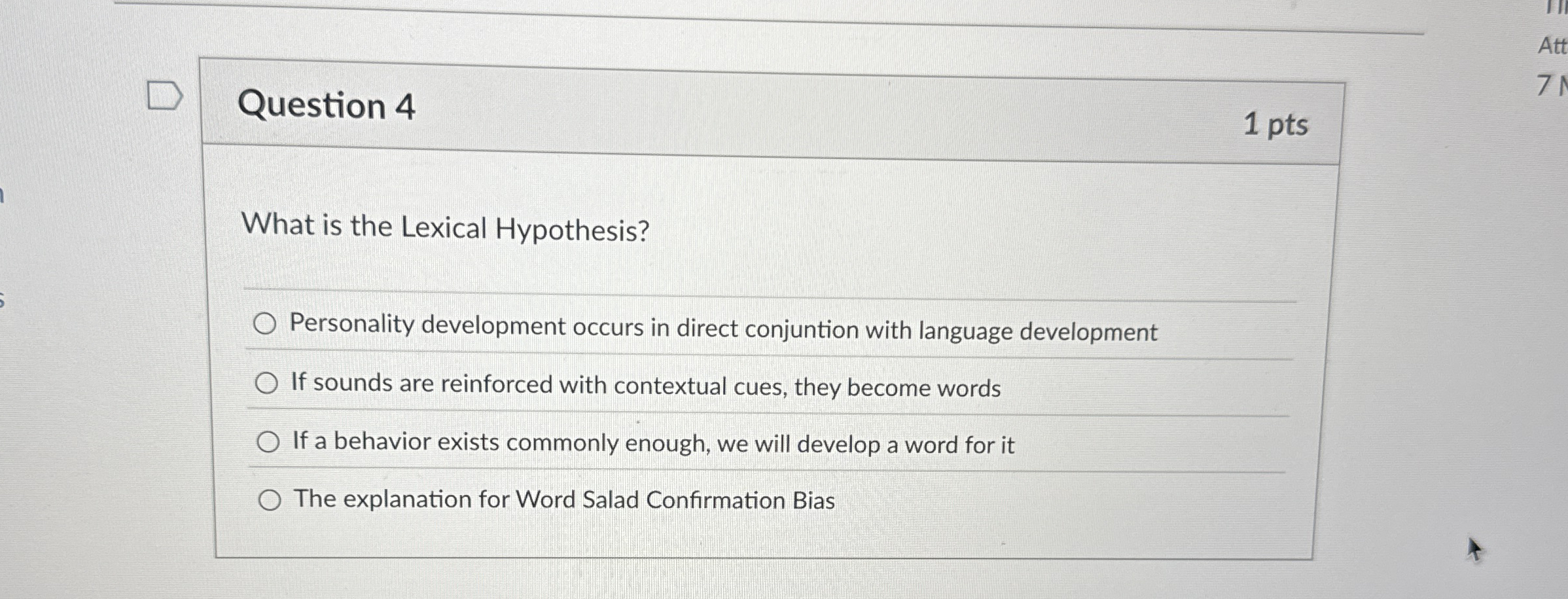 Solved Question 41 ptsWhat is the Lexical | Chegg.com Solved Question 41 ptsWhat is the Lexical | Chegg.com