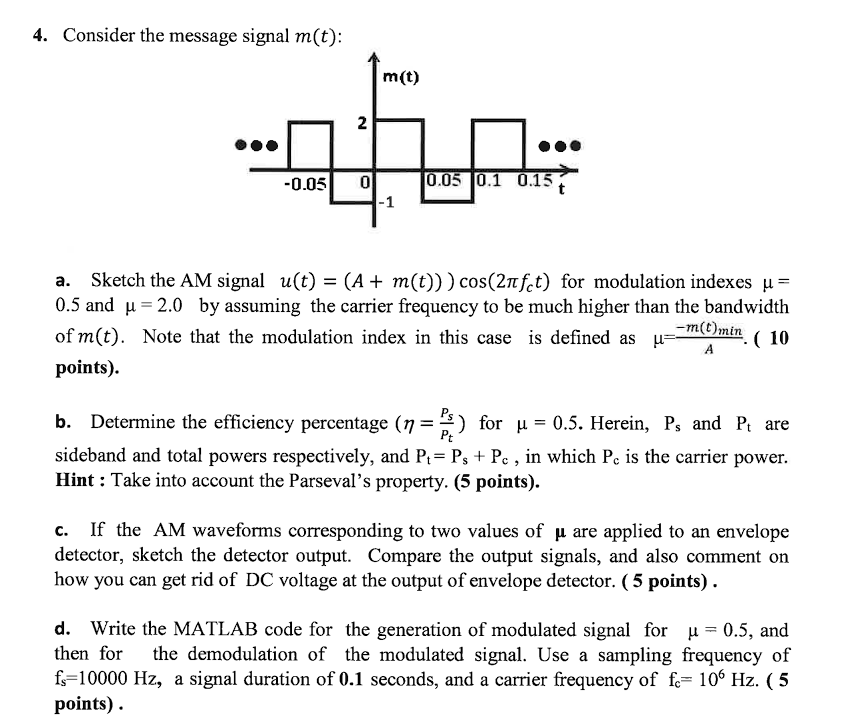 Solved WRITE ONLY MATLAB CODES BRIEFLY!!!!!!!!! | Chegg.com