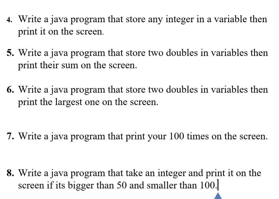 Solved 4 Write A Java Program That Store Any Integer In A 