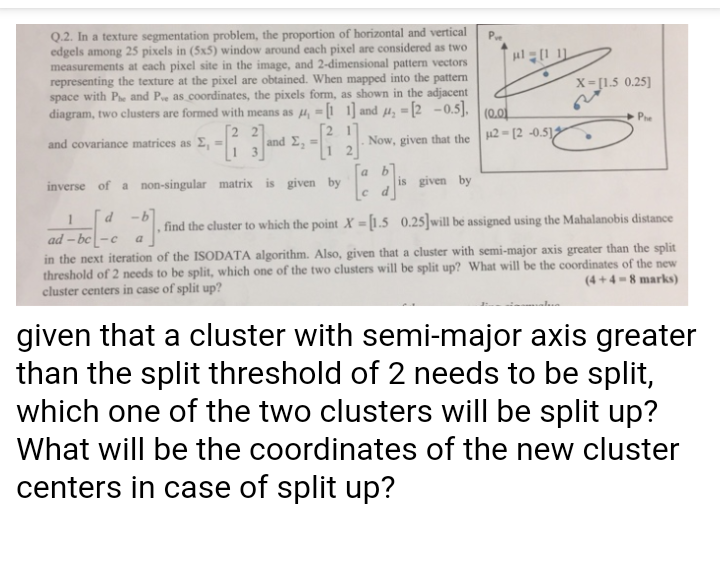 Solved given that a cluster with semi-major axis greater | Chegg.com