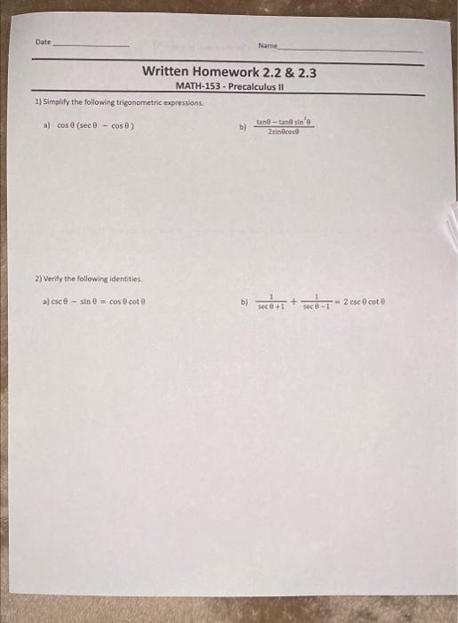 Solved im a struggling with this section of class if ypu | Chegg.com