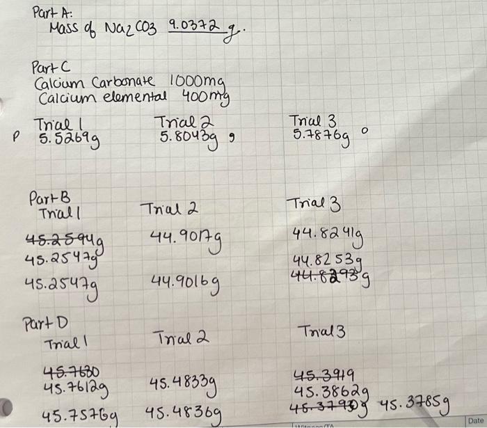 A. Preparation of Gooch Sintered Glass Funnels 1. Dry | Chegg.com