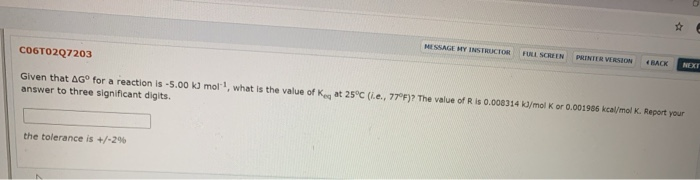 Solved MESSAGE MY INSTRUCTOR FULL SCREEN PRINTER VERSION « | Chegg.com