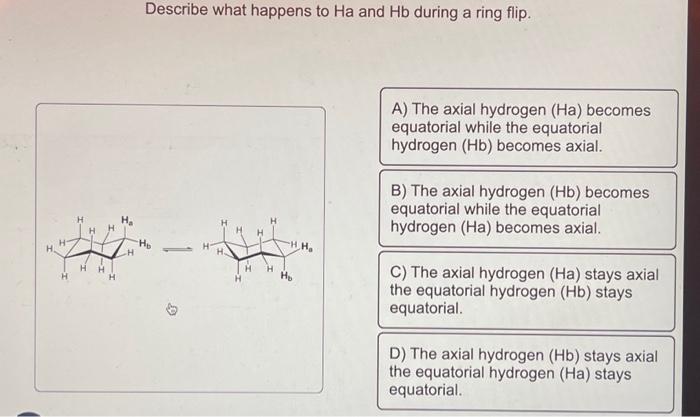 Solved Describe what happens to Ha and Hb during a ring | Chegg.com