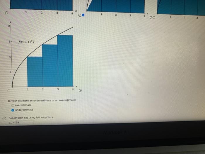 Solved (a) estimate the area under the graph of - 1/x from x | Chegg.com