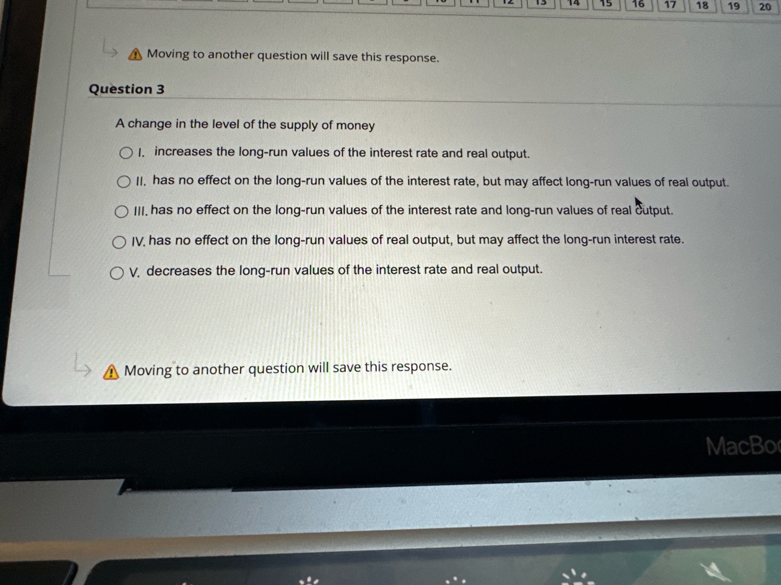 Solved Question 3A change in the level of the supply of | Chegg.com