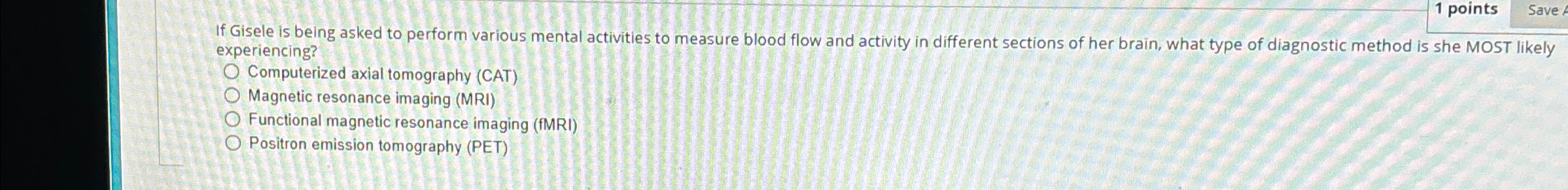Solved 1 ﻿pointsIf Gisele is being asked to perform various | Chegg.com