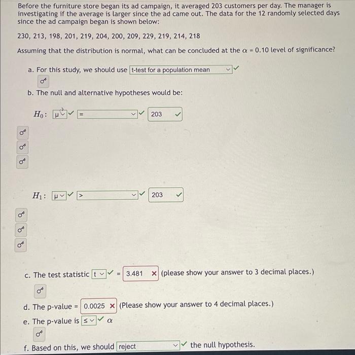 Solved The average final exam score for the statistics | Chegg.com