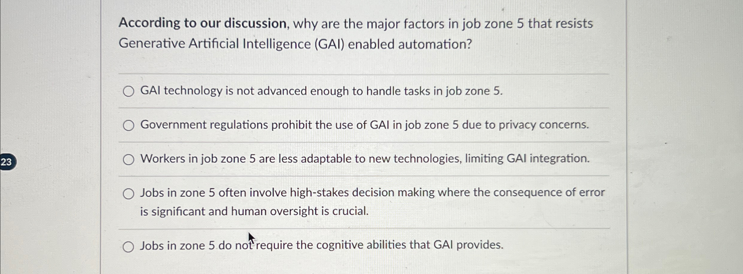 Solved According to our discussion, why are the major | Chegg.com