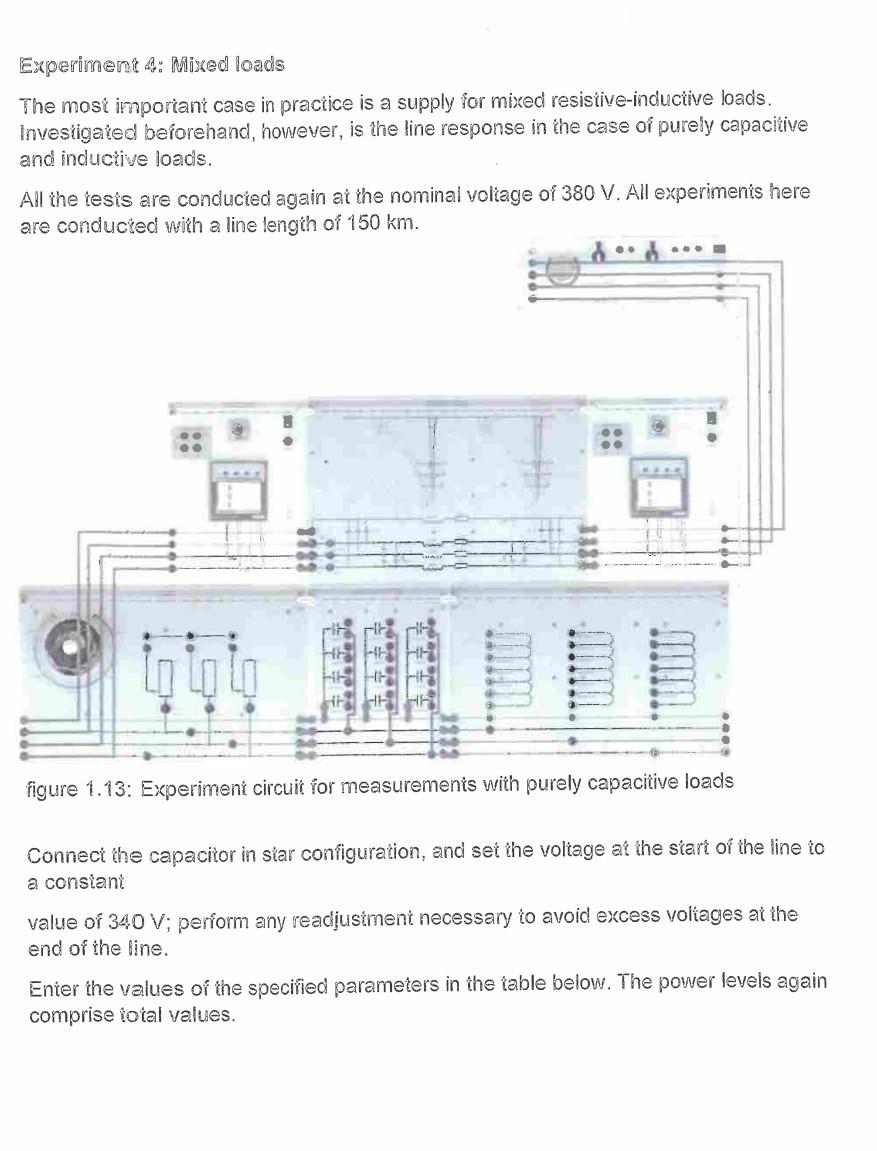 Experiment \&: Rhised loads The most important case | Chegg.com