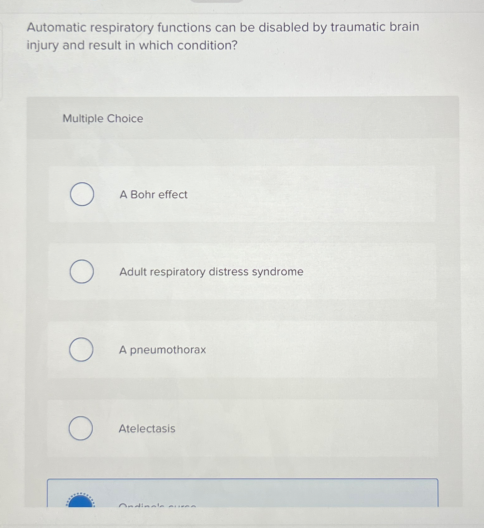Solved Automatic respiratory functions can be disabled by | Chegg.com