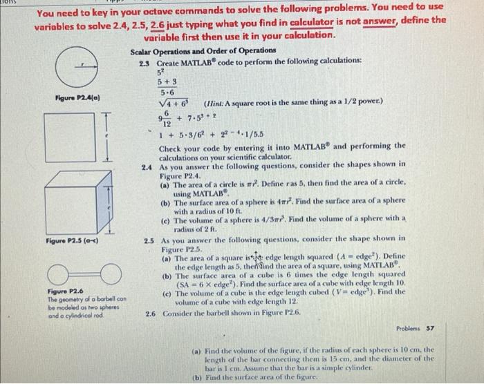 Solved You need to key in your octnve commands to solve the | Chegg.com