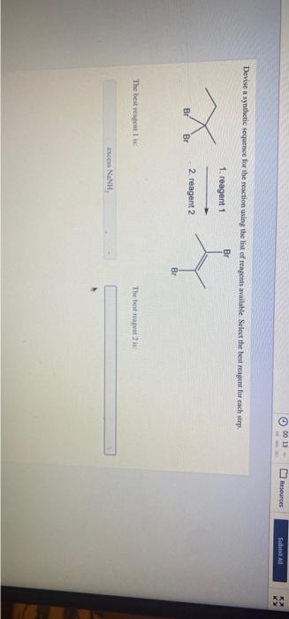 Solved 00 13 Devise a synthetic sequence for the reaction | Chegg.com
