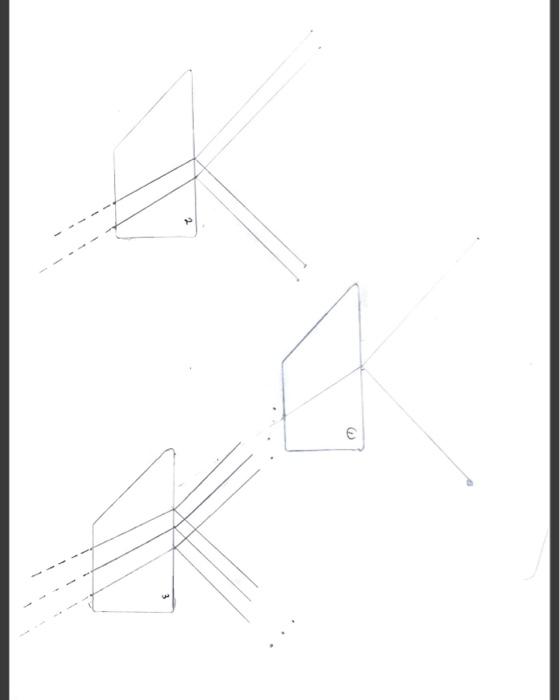Solved FOR EACH FIGUREDescribe the reflected rays of the | Chegg.com