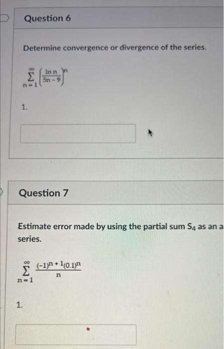 Solved D Question 8 Determine Either Absolute Convergence, 