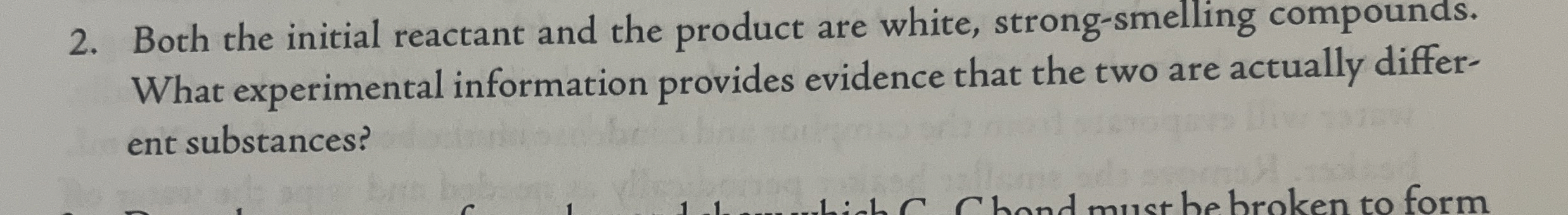 Solved Both the initial reactant and the product are white, | Chegg.com