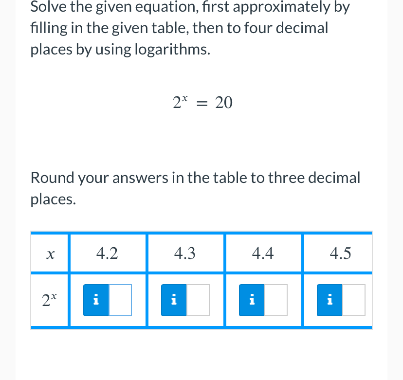 Solved Solve the given equation, first approximately by | Chegg.com