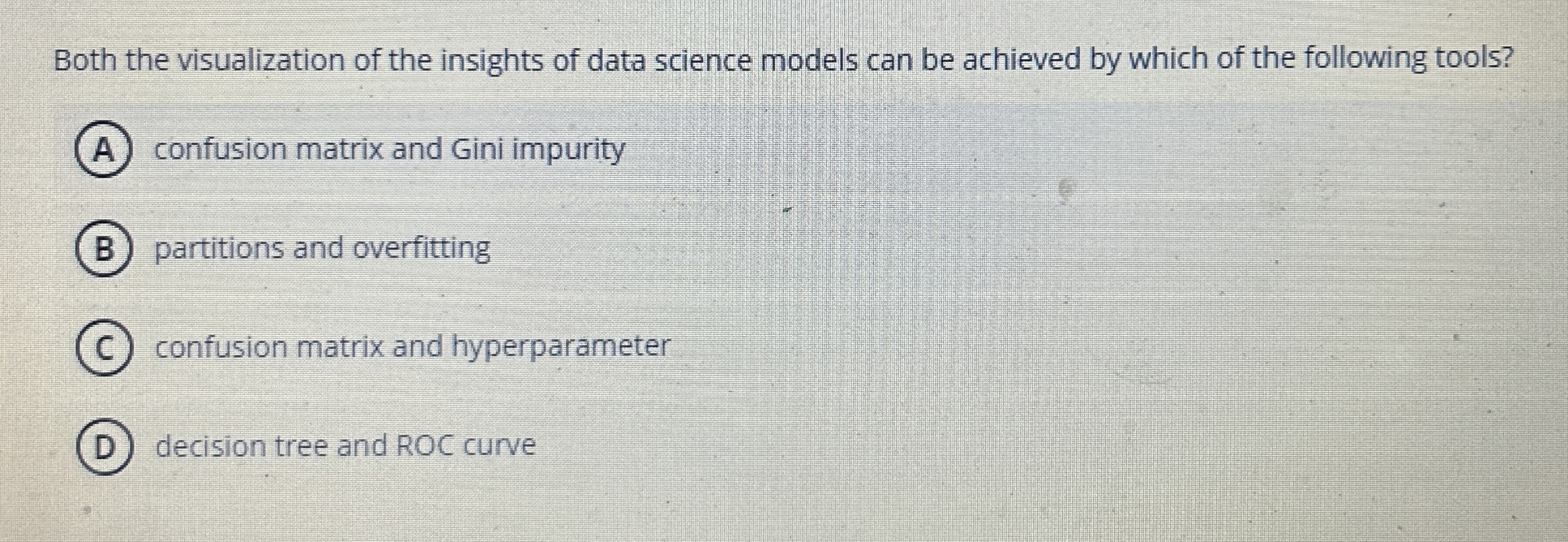 Solved Both the visualization of the insights of data | Chegg.com