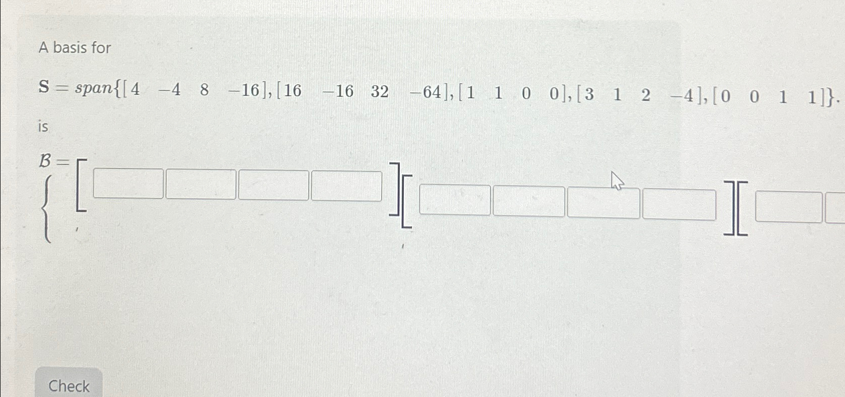 Solved A basis | Chegg.com