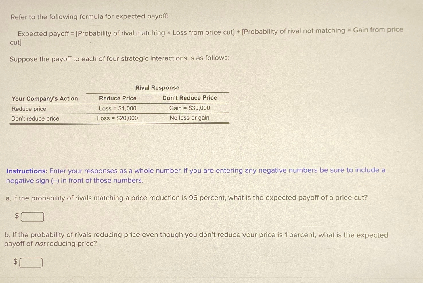 Solved Refer to the following formula for expected | Chegg.com