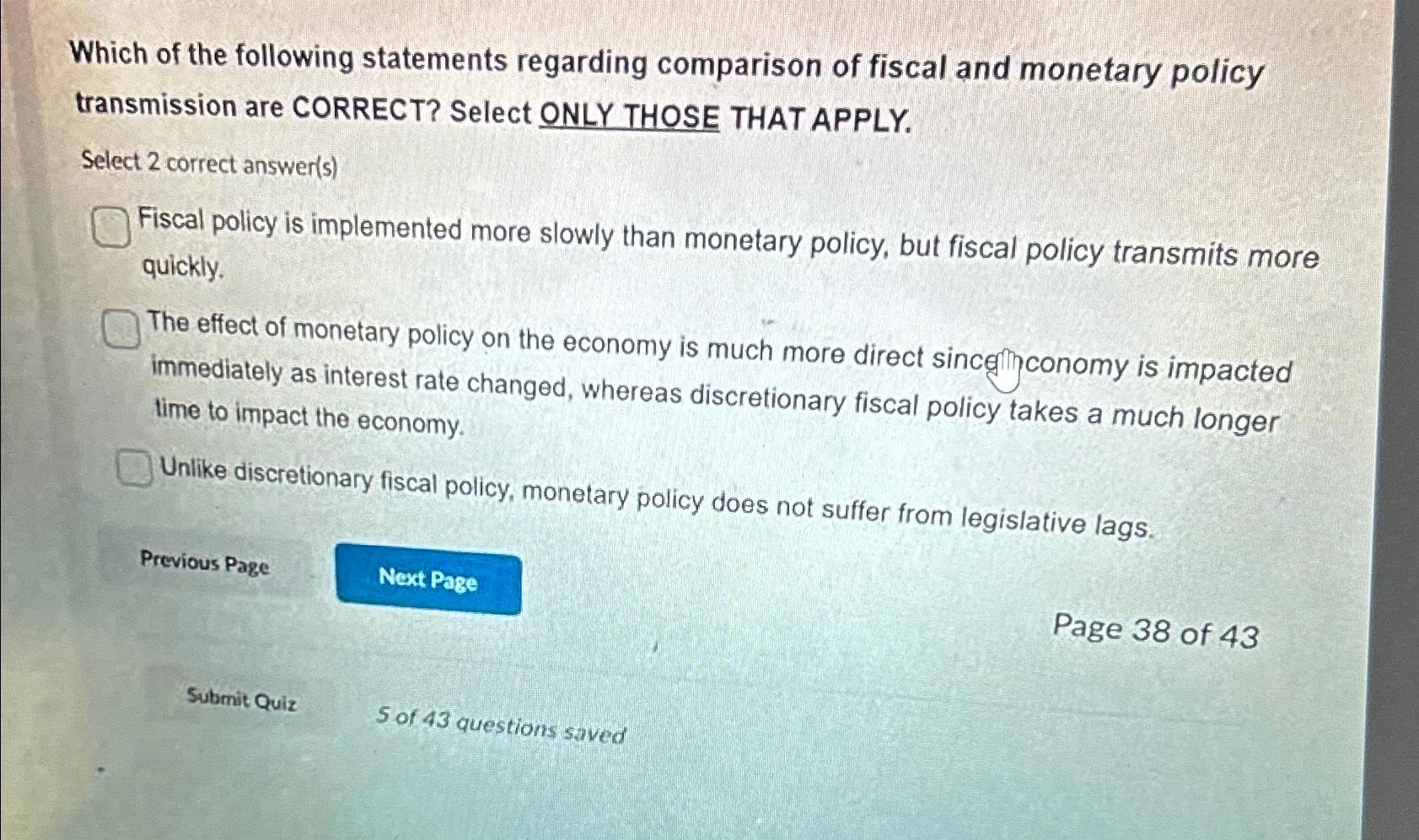 Solved Which of the following statements regarding | Chegg.com