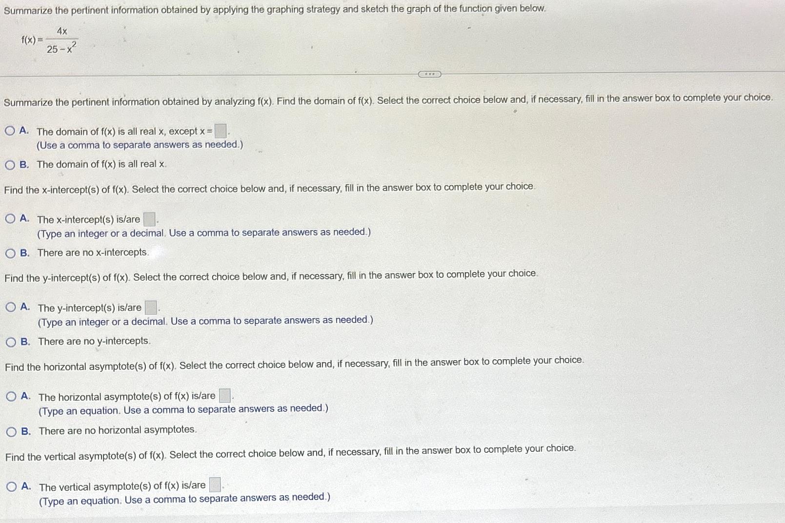 Solved Summarize the pertinent information obtained by | Chegg.com