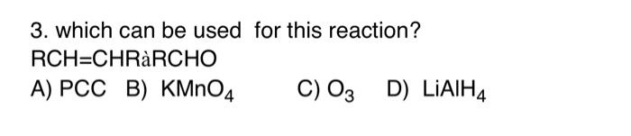 Solved 1. which one is(are) ester? A) RCHO B) RCOR C) RCOOR | Chegg.com