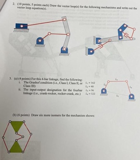 Solved 2. (10 points, 5 points cach) Draw the vector loop(s) | Chegg.com Solved 2. (10 points, 5 points cach) Draw the vector loop(s) | Chegg.com