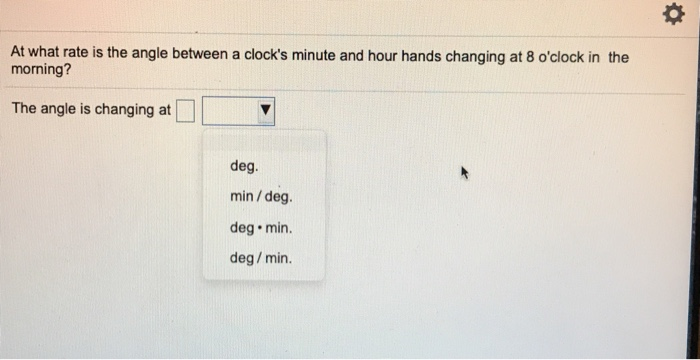 Solved At what rate is the angle between a clock's minute | Chegg.com