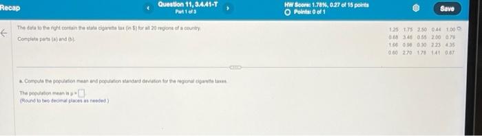 Solved The following set of data is from a sample of n=7. | Chegg.com