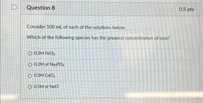 Solved Please explain the general concept of calculating ion | Chegg.com
