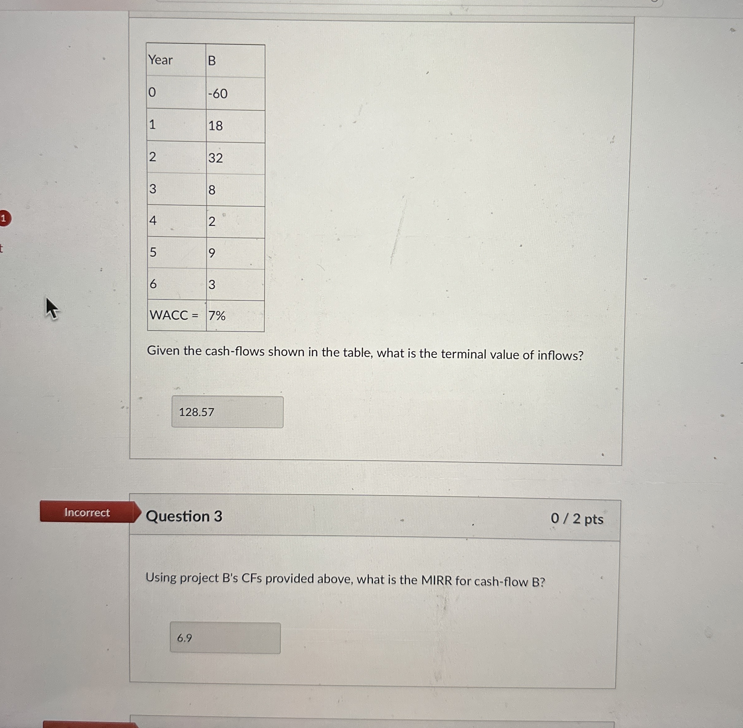 Solved \table[[Year,Bpls answer question 3! | Chegg.com