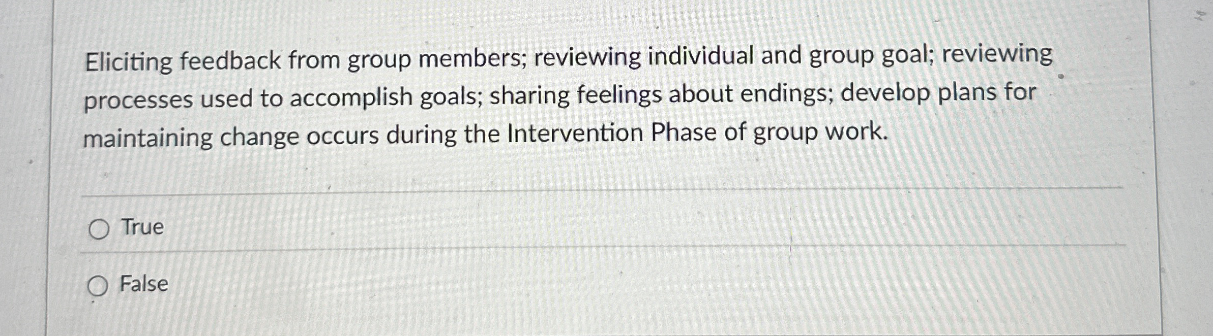 Solved Eliciting feedback from group members; reviewing | Chegg.com