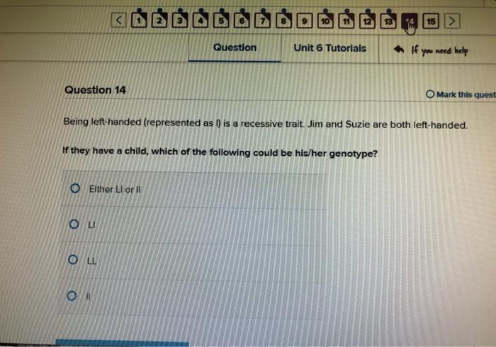 Solved Question Unit 6 Tutorials Ify Question 15 Which of | Chegg.com