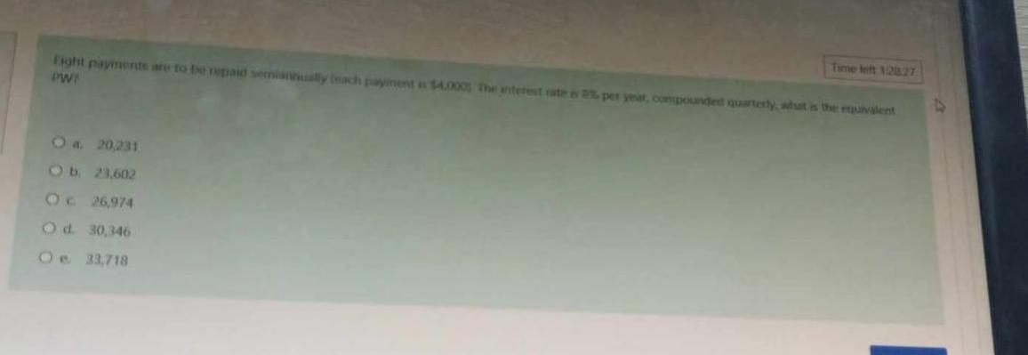Solved Time teh 1/2827owia. 20,231b | Chegg.com