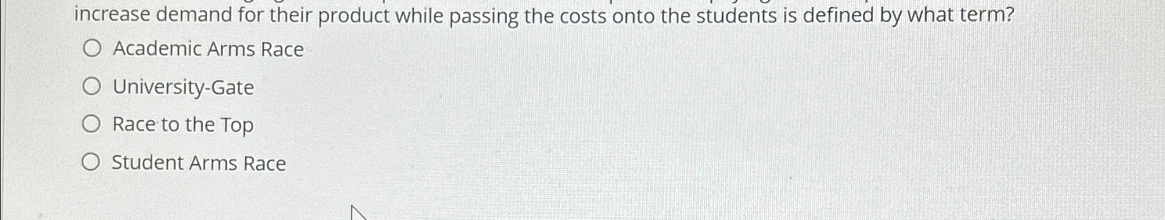 Solved increase demand for their product while passing the | Chegg.com