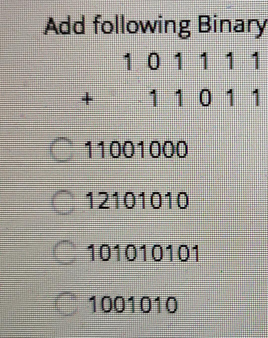 Convert following Hex number to Binary number -- 10B | Chegg.com