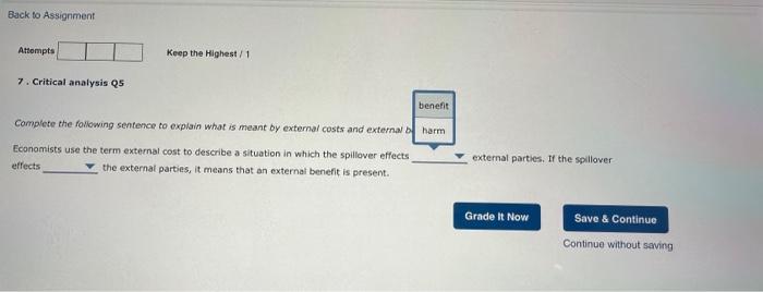 Solved 7. Critical analysis Q5 Complete the following | Chegg.com