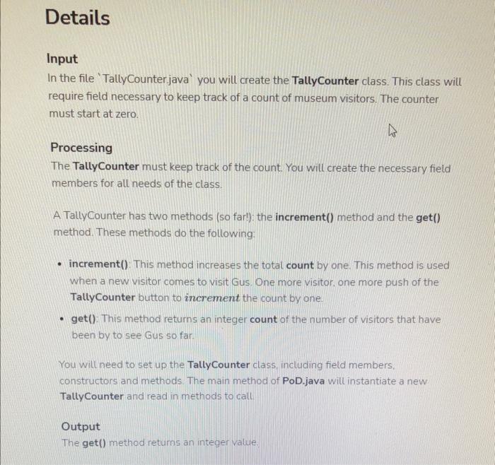 Solved Instructions Way to go! You are in a class of your | Chegg.com