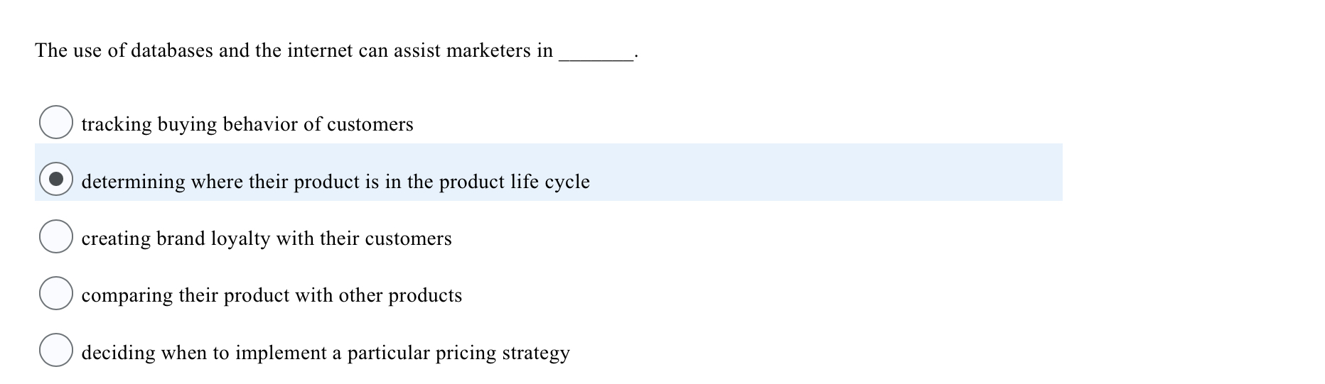 Solved The use of databases and the internet can assist | Chegg.com