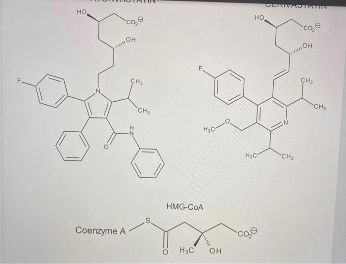 Solved Identify the common structural features of the statin | Chegg.com
