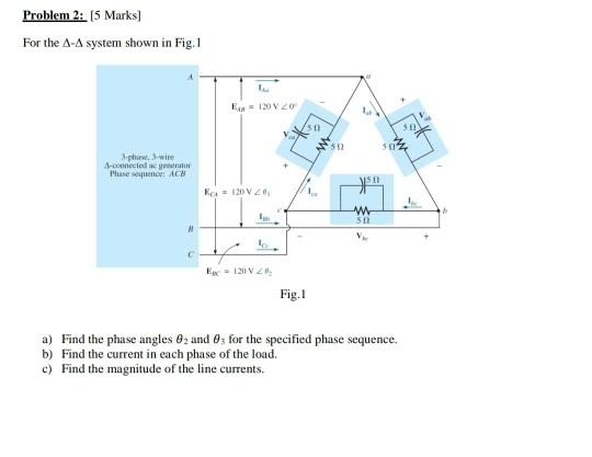 Solved Problem 2: [5 Marks] For the A-A system shown in Fig. | Chegg.com
