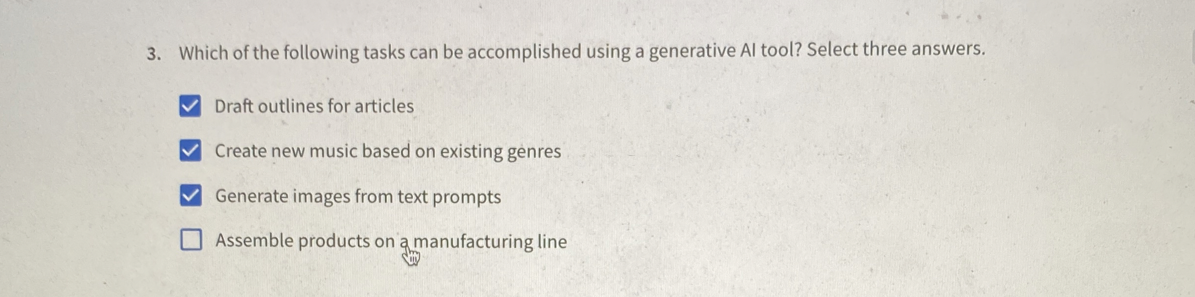 Solved Which of the following tasks can be accomplished | Chegg.com