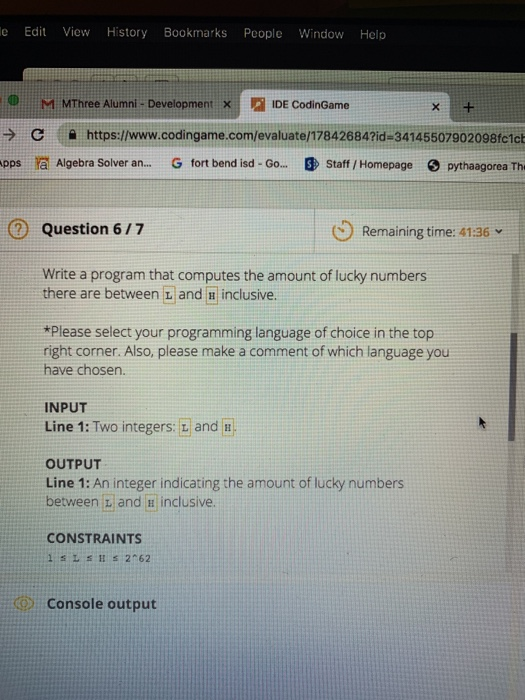 Solved le Edit View History Bookmarks People Window Help X 0 | Chegg.com