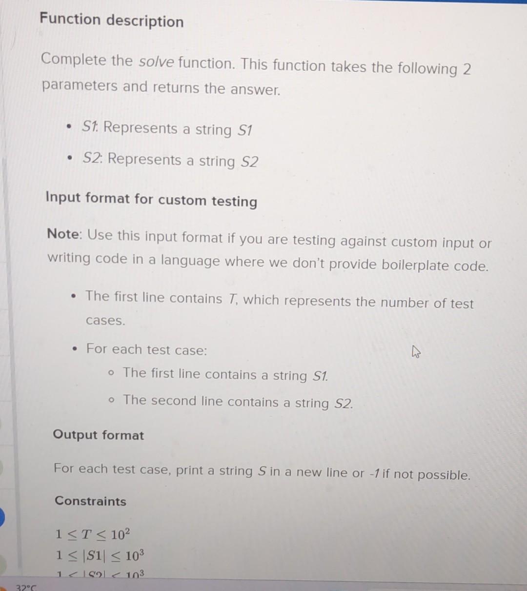 String Generation Given A String S1 Of Length L1 5421